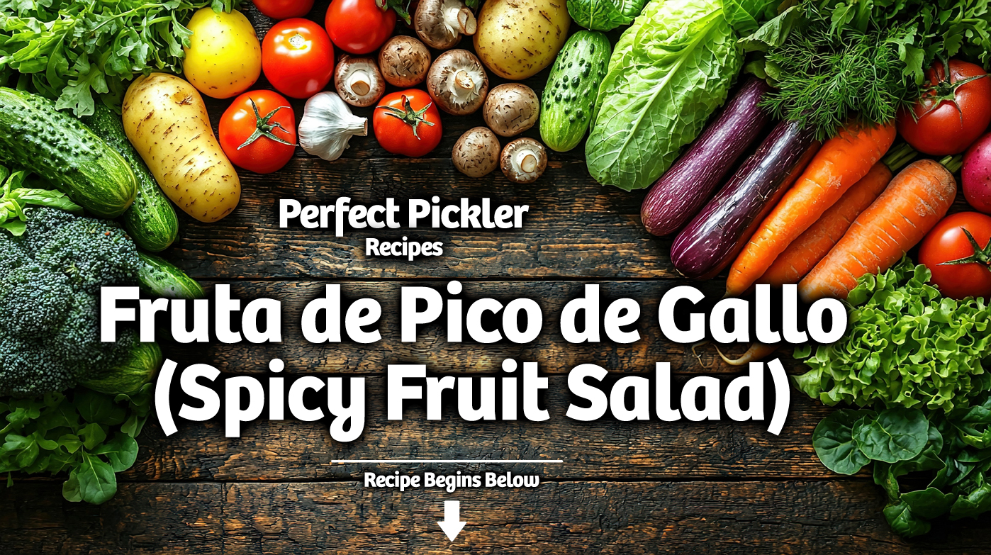Fruta de Pico de Gallo (Spicy Fruit Salad) - Perfect Pickler Home ...