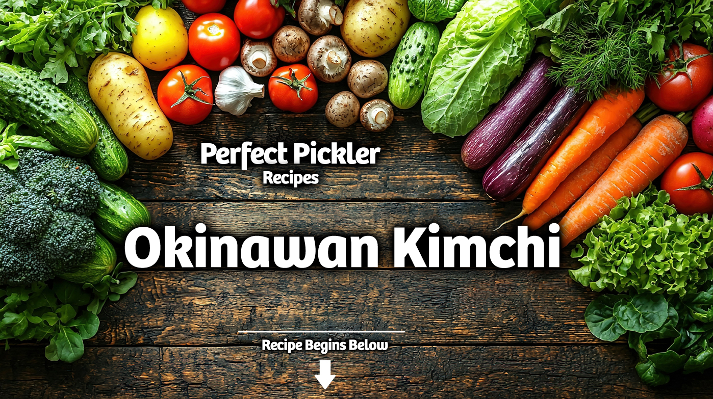 Okinawan Kimchi - Perfect Pickler Home Vegetable Fermentation Kits And ...