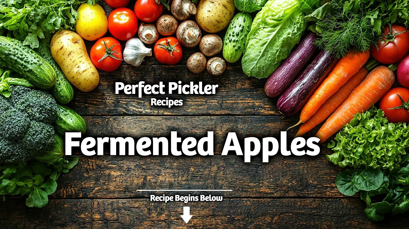 Fermented Apples - Perfect Pickler Home Vegetable Fermentation Kits And ...